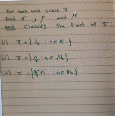 Solved CHAPTER The Time Scales Calculus Basie Chegg Com