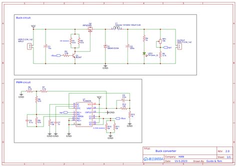 Buck Converter Guido And Tom Oshwlab