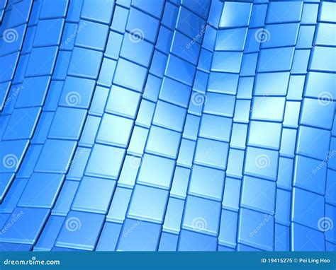 Abstract Metallic Square Pattern Stock Illustration Illustration Of Backdrop Element 19415275