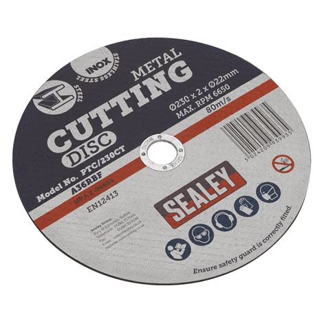 Cutting Disc Ø230 X 2mm Ø22mm Bore Mdtools