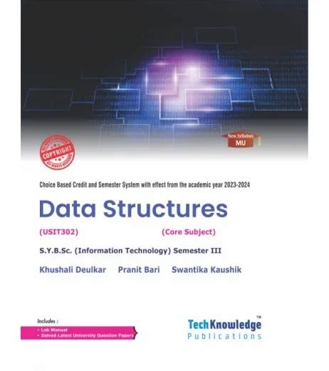 data structures sem 3 sybsc it techknowledge publication khushali