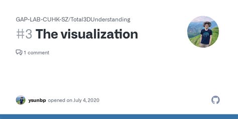 The Visualization · Issue 3 · Gap Lab Cuhk Sztotal3dunderstanding · Github