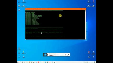 How To Activate Any Version Of Windows 10 For Free Using Text Document Youtube