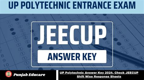 Up Polytechnic Answer Key 2024 Punjab Educare
