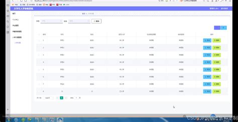 附论文 基于springboot和vue的大学生入学审核系统 010 csdn博客