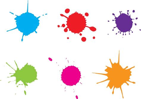 Splatter Corners Royalty Free Vector Image VectorStock