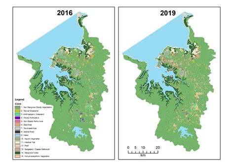 Example Of The Sentinel 2 Remote Sensing Product Showing Mangrove Download Scientific Diagram