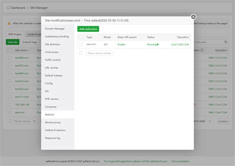 Aapanel Free Hosting Control Panel