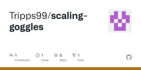 Github Tripps Scaling Goggles