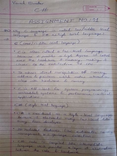 C Assignment 01 Pdf Teaching Methods And Materials Computers