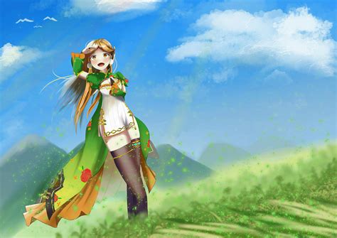 放置少女イラスト