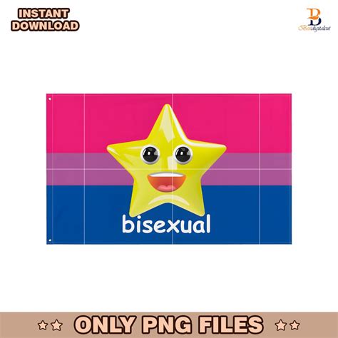 Bisexual Star Flag Png Best Digital Cut