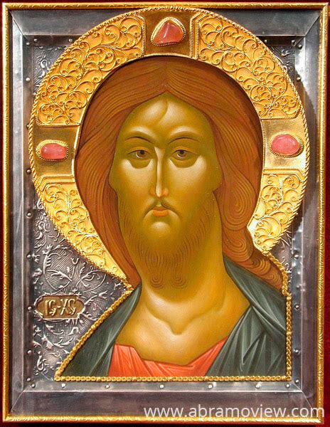 Православные иконы Иконы в окладах Господь Вседержитель икона