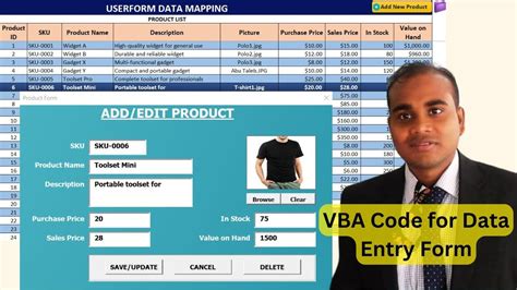 Mastering Vba Userform For Advanced Data Entry In Excel A Beginners Guide Vba Code In Excel