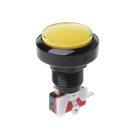 45mm Push Arcade Button 12v Power Led Lit Round Mi Grandado