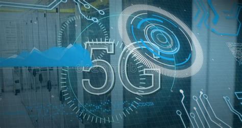 Animation Of Scope Scanning With 5g Text And Data Processing Over