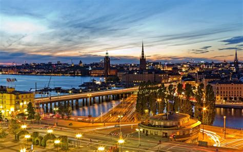 City Views Stockholm Sweden Landscape Photography Hd Wallpaper Preview