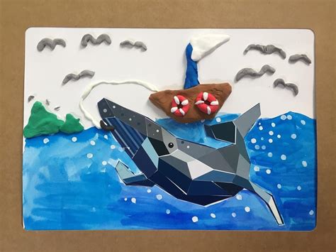 고래를 잡겠다는 아이는 진짜 고래를 잡았지요 오로라아트레시피 아트레시피 오로라교육 그리기 미술 만들기 드로잉 스케치 디자인 초딩디자인 상상력 관찰력