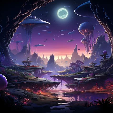 Premium Photo Alien Planet Pop Up Ui Extraterrestrial Exploration
