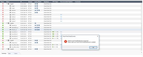 Checkpoint Smartdashboard Polmama