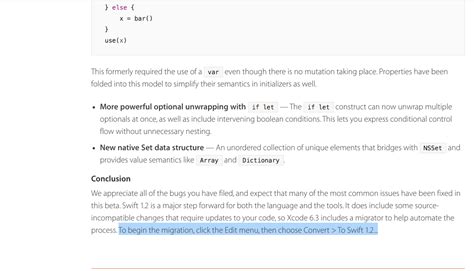 Reopen Swift 20 Migration Tool In Xcode 7 Ask Different