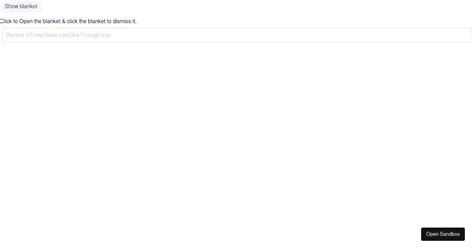 Atlaskit Blanket 00 Basic Usage Codesandbox