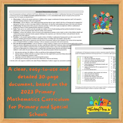 IEP Template And Sample Completed IEPs Teaching Plans Ireland