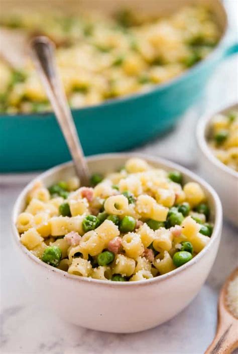 Pasta With Peas Recipe