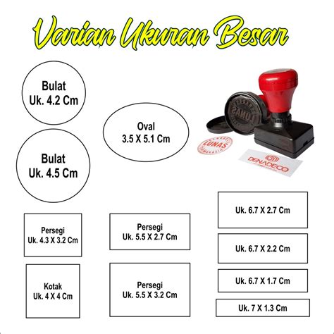 Jual Stempel Stempel Otomatis Stempel Flash Stempel Tokostempel