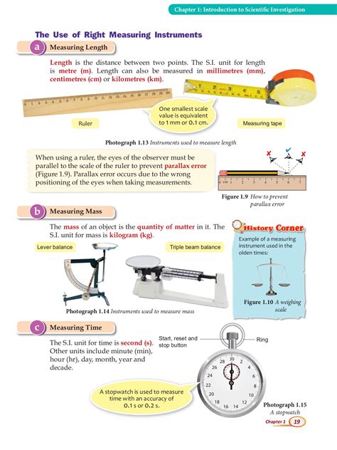 Measuring Instruments In Science