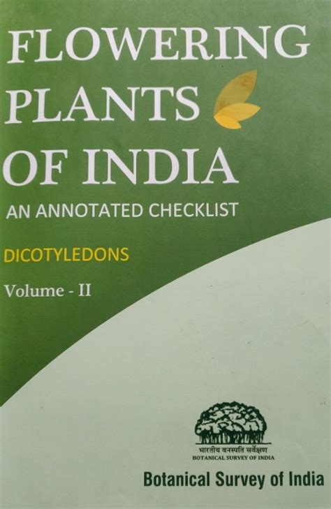 Flowering Plants Of India An Annotated Checklist Volume 2
