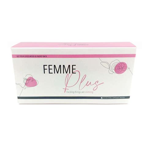Femme Plus 20 Capsules Stimulantes Aphrodisiaques Pour Femme Livrais