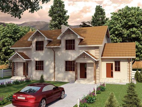 Дом на 2 семьи с разными входами