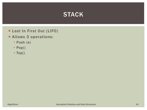 Asymptotic Notation And Data Structures Pptx Web Development Internet