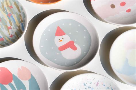 크리스마스 색소지 플레이트 접시 원데이클래스 솜씨당