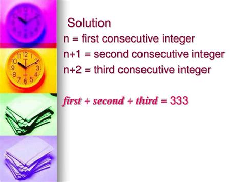 Ppt Consecutive Integer Problems Powerpoint Presentation Free Download Id5756462