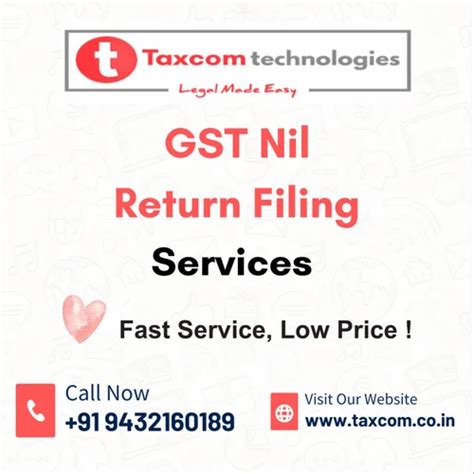 Filing Nil GST Return In Regular Composition Scheme Within 1 Day At Rs 199 Session In Kolkata