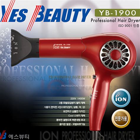 예스뷰티 전문가용 드라이기 Yb 1900 Red 온채널