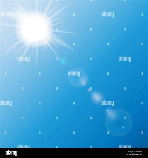 Natural Sunny Background Vector Illustration Stock Vector Image And Art Alamy