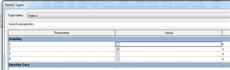 Solved Visibility Parameters Autodesk Community