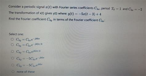 solved if x t e−2tu t and h t e−3tu t the y t will be