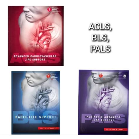 Acls Bls Pals Medical Book Advanced Cardiovascular Life Support Basic Life Support Paediatric