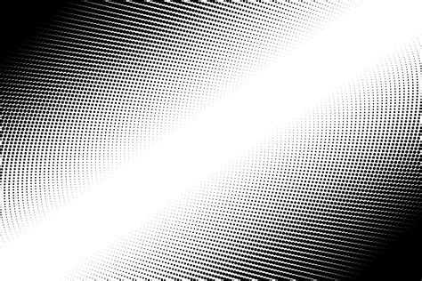 Gradient Dotted Halftone Background Halftone Pattern Texture Overlay Abstract Black White