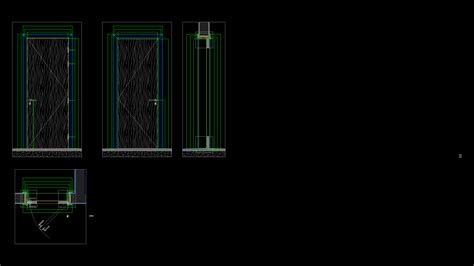 60 Minute Fire Rated Garbage Room Door Assembly Detail • Designs Cad