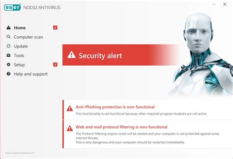 Web And Mail Protocol Filtering Is Non Functional Eset Nod32