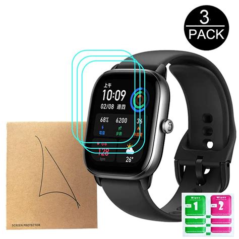 Screen Protector For Amazfit Gts2gts 4 Mini Hydrogel Film Soft Screen