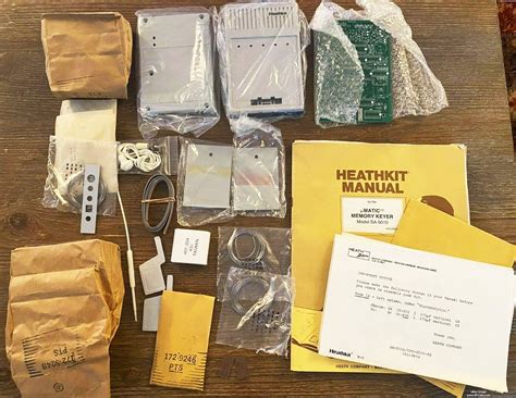 Vintage Heathkit Sa 5010 μmatic Memory Keyer Kit Rf Cafe Cool Product