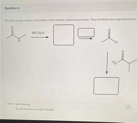 [solved] fill in the missing reagents fill in the missing r