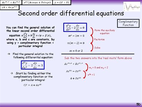 Second Order Differential Equations Introduction Second Order Differential