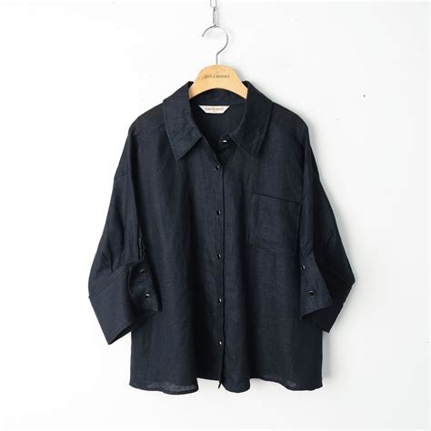 55까사렐 린넨100 블라우스 헬로마켓